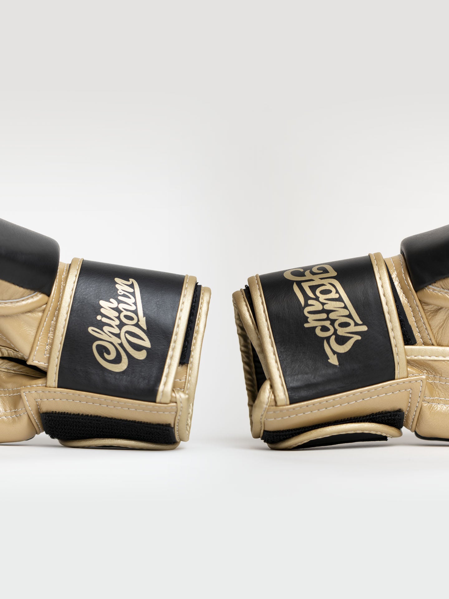 RINGLIFE Boxhandschuhe - Logo Premium schwarz-gold – RINGLIFE Fightwear